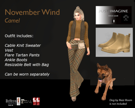 Second Life Marketplace - November Wind Camel pack (add)